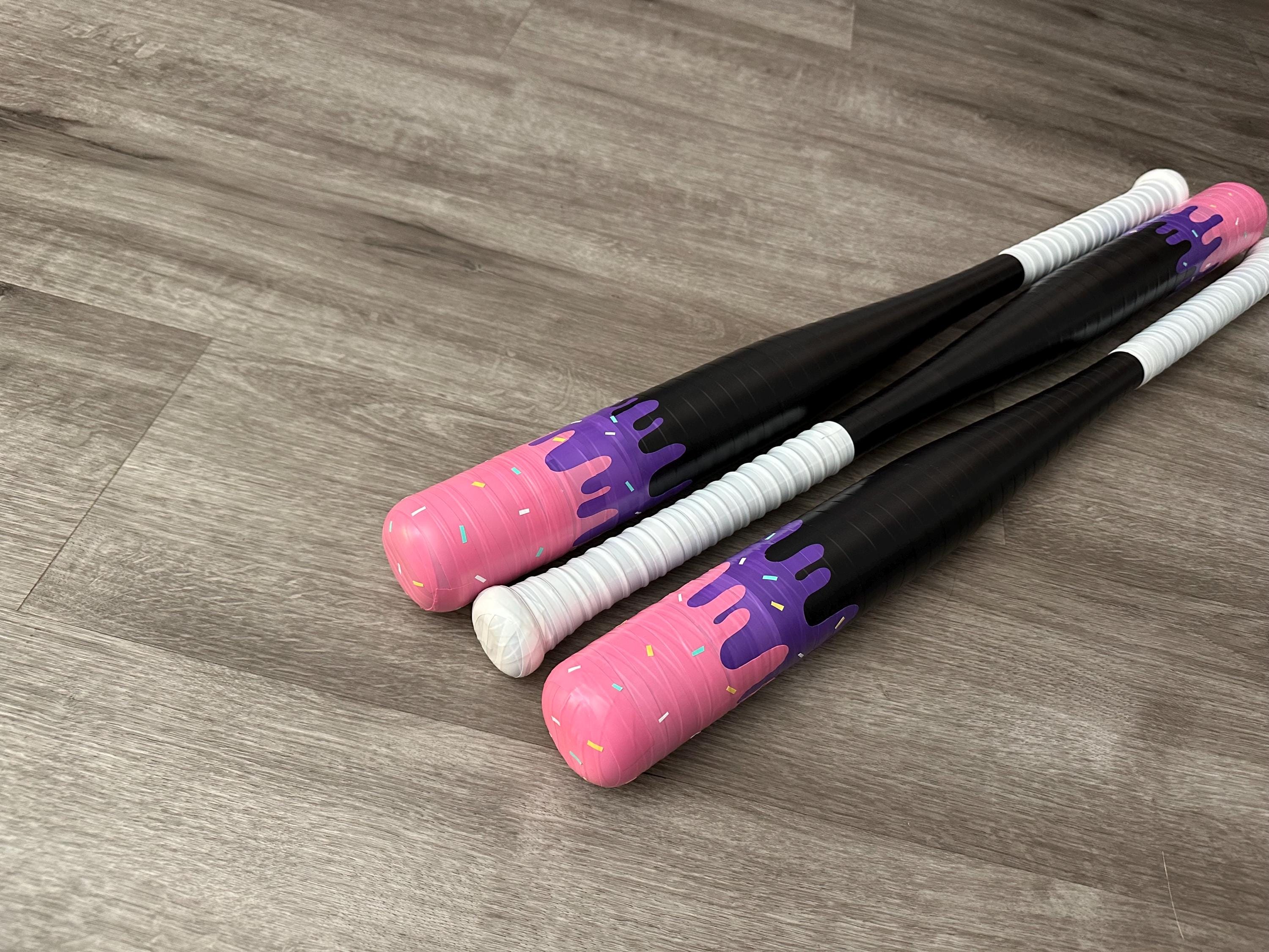 Durable Plastic Customized/wrapped Baseball Bats- Ice Cream Design - Etsy
