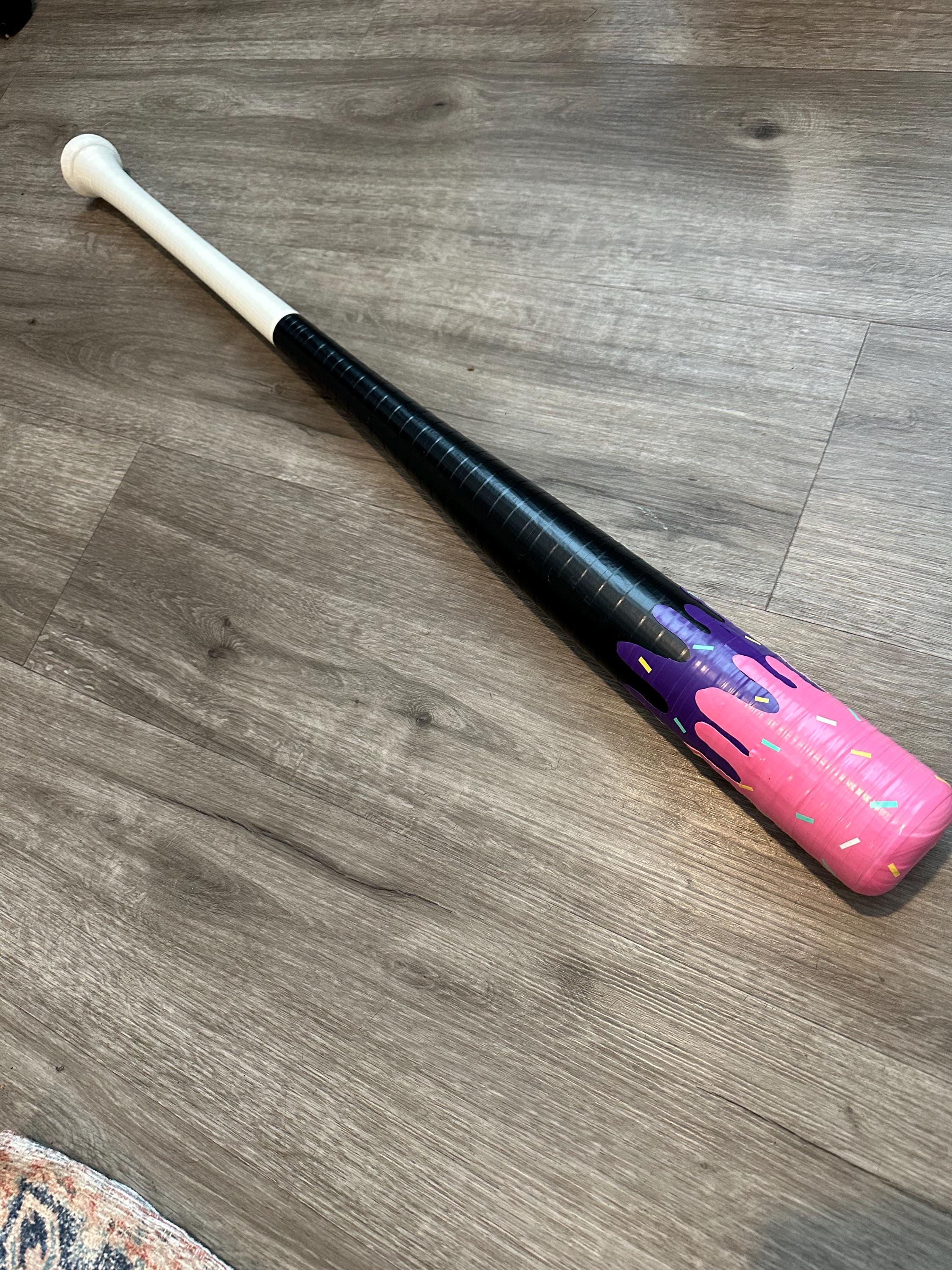 Durable Plastic Customized/wrapped Baseball Bats- Ice Cream Design - Etsy