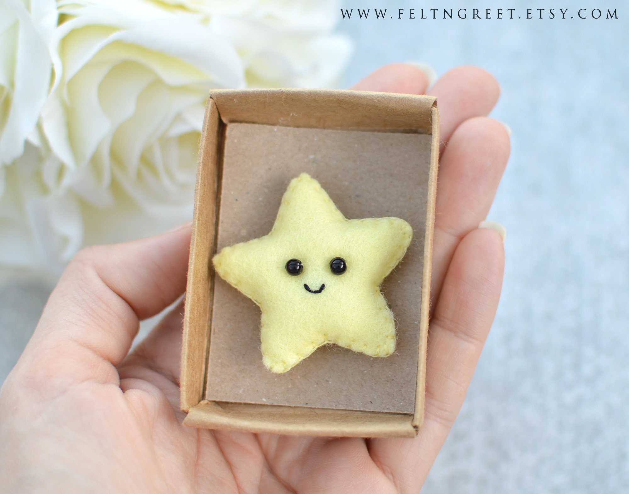 Matchbox Star Pun Gift, Cute Felt Star, Love Pun Gift, Valentines Day ...