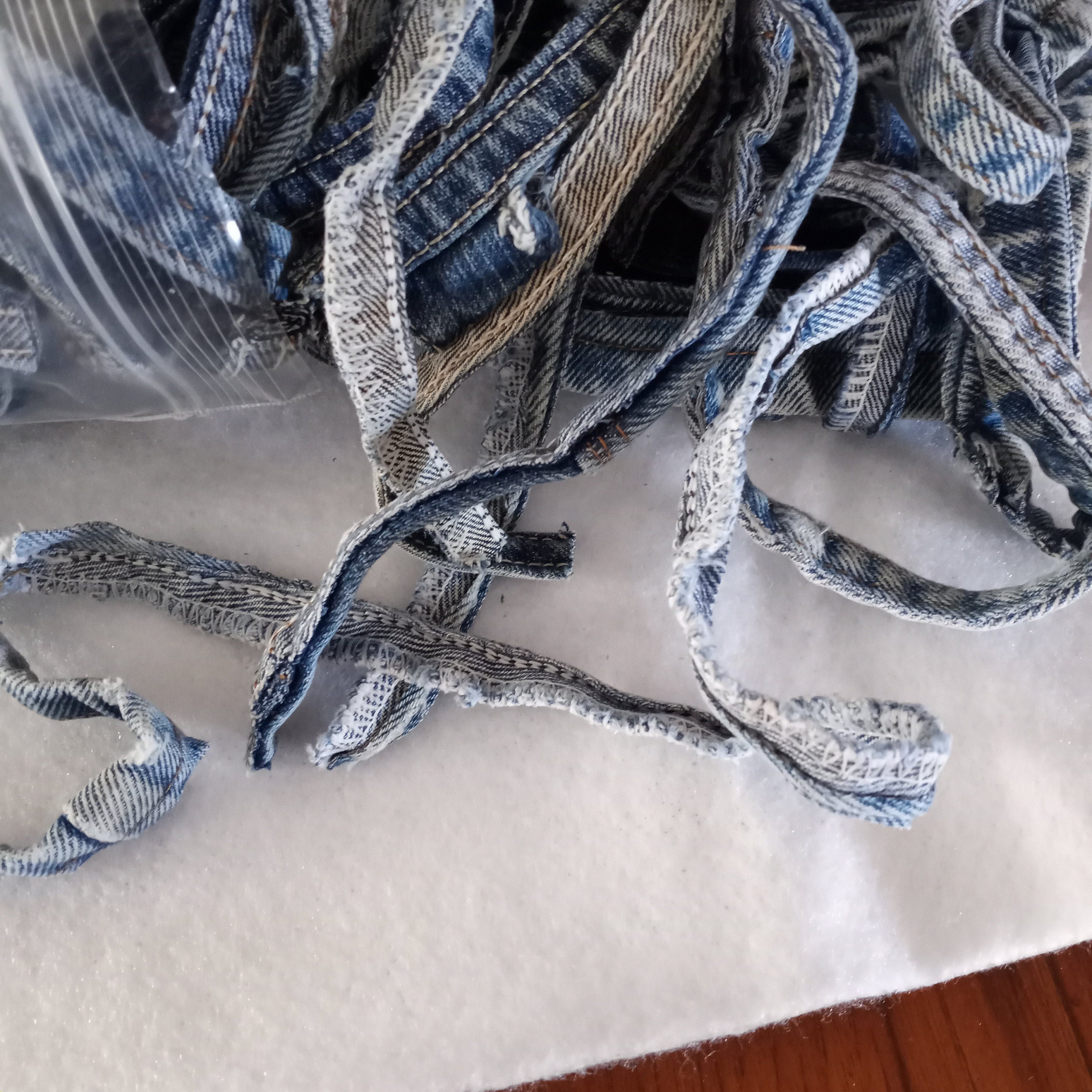 Denim Seams Leg Ends All Sizes Inseams Out-seams - Etsy