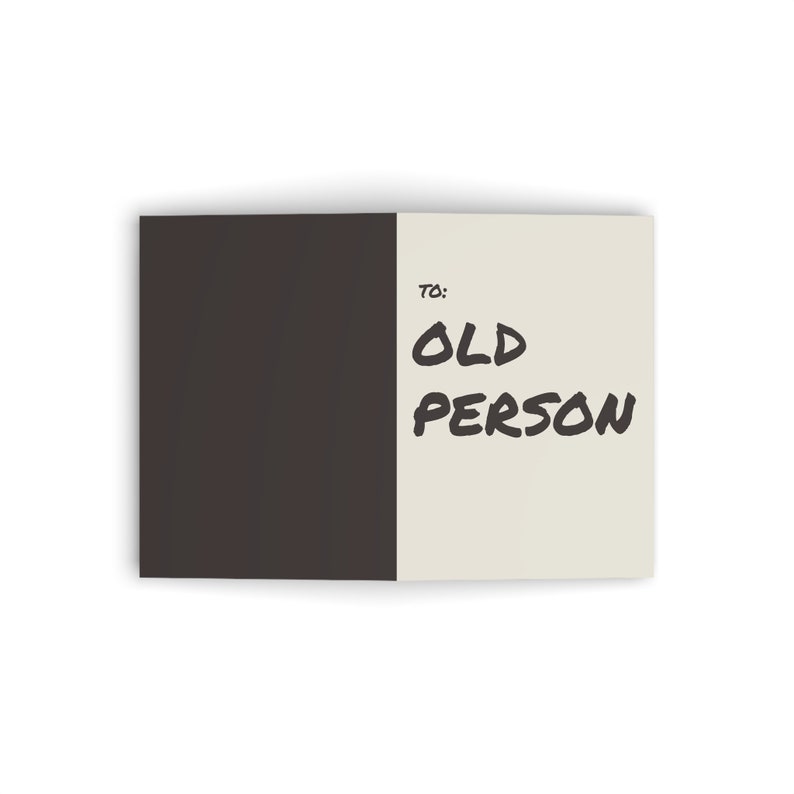 Old Person Birthday Greeting Card - Etsy