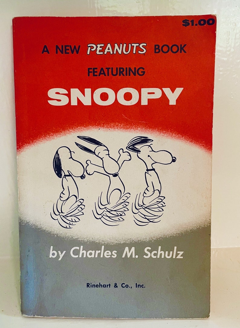 1958 Snoopy Comic Book - Etsy