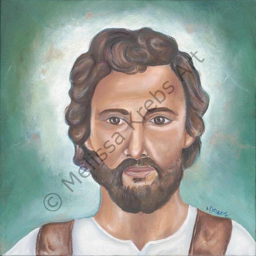 St. Joseph (original Artwork) - Etsy
