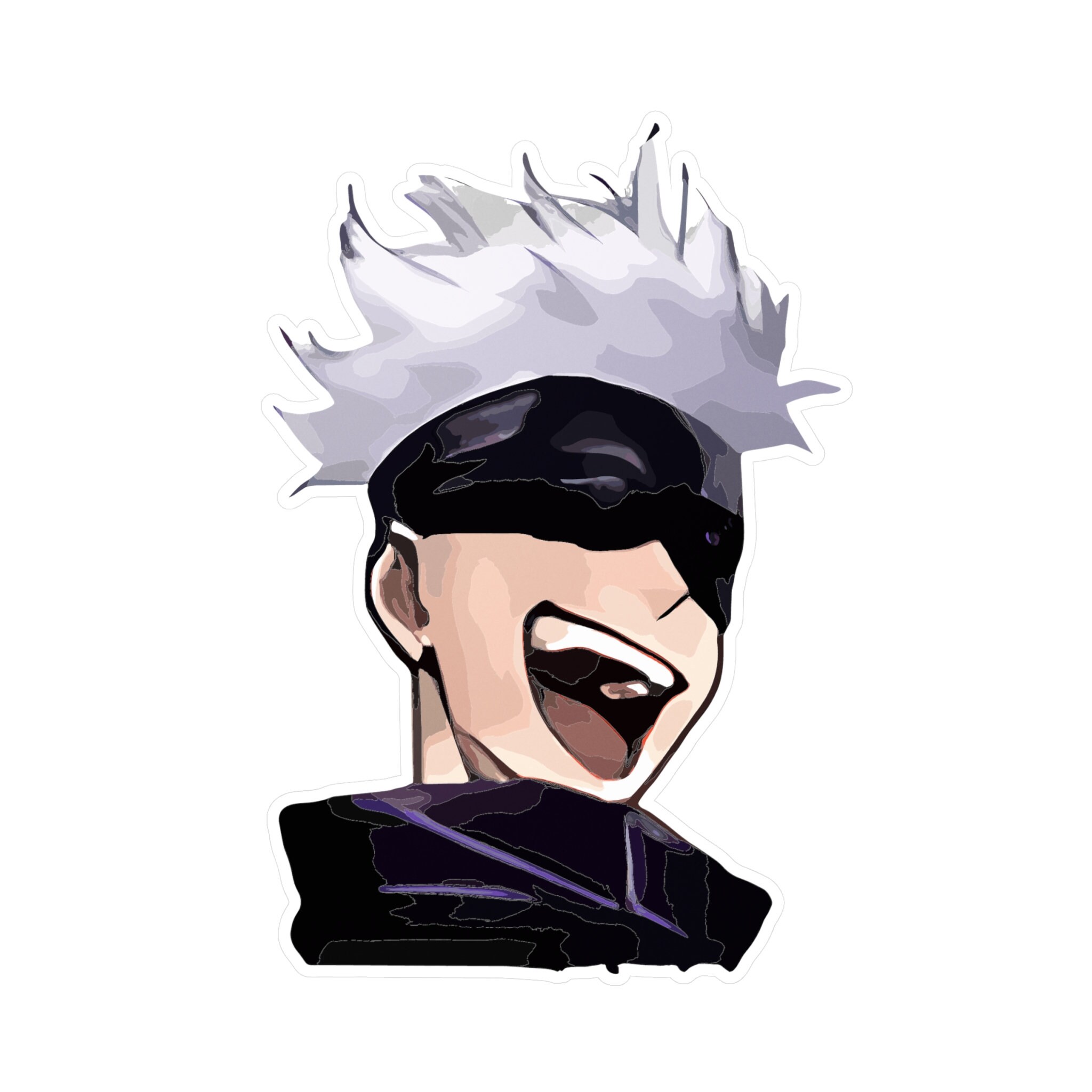 That Gojo Mojo Vibrant Vinyl Decal, Kiss-cut Vinyl Sticker, JJK - Etsy