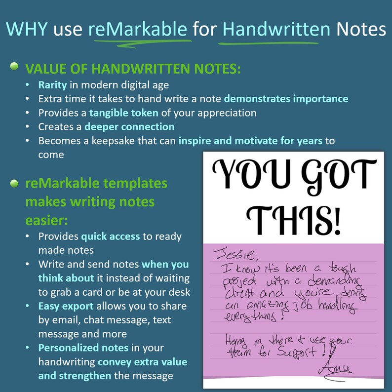 Personal Message Templates for Leaders - Etsy