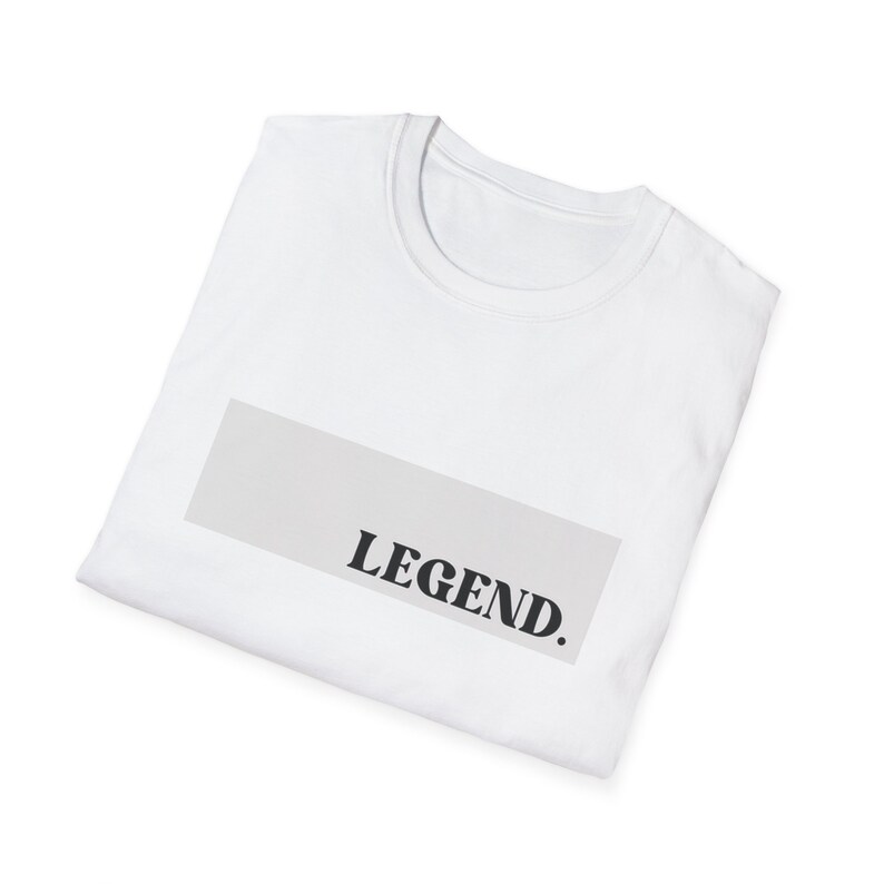 LEGEND Statement Unisex Super Softstyle T-shirt (I Am Legend) - Etsy