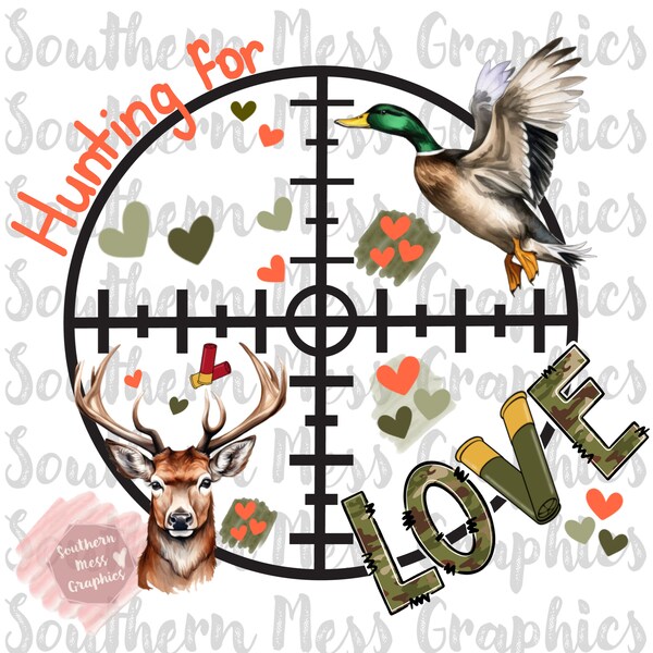 Hunting Valentine - Etsy