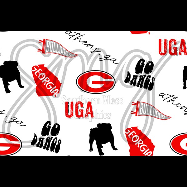 Uga Georgia - Etsy