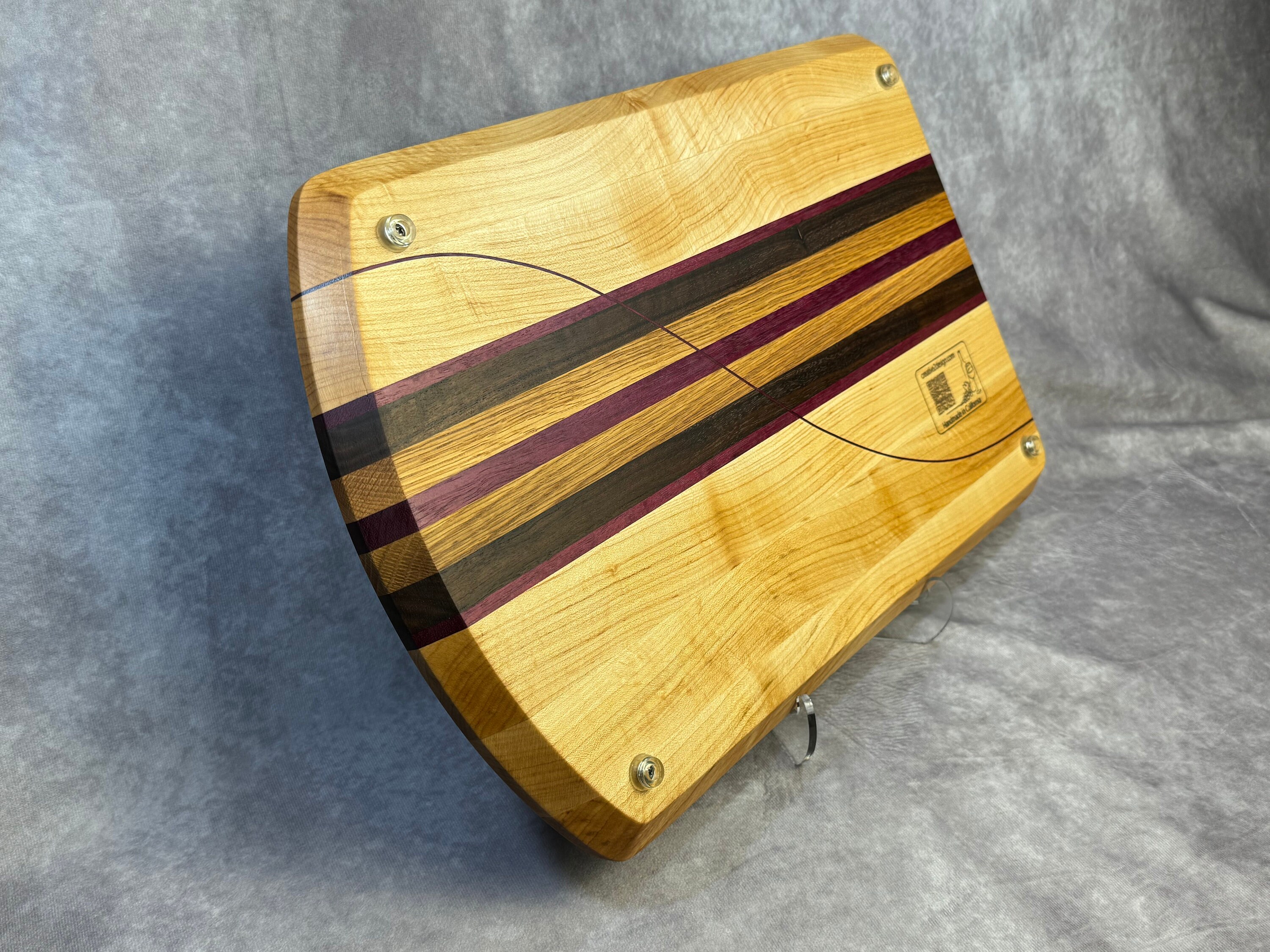 Premium Hard Maple and Exotic Wood Cutting Board - Etsy
