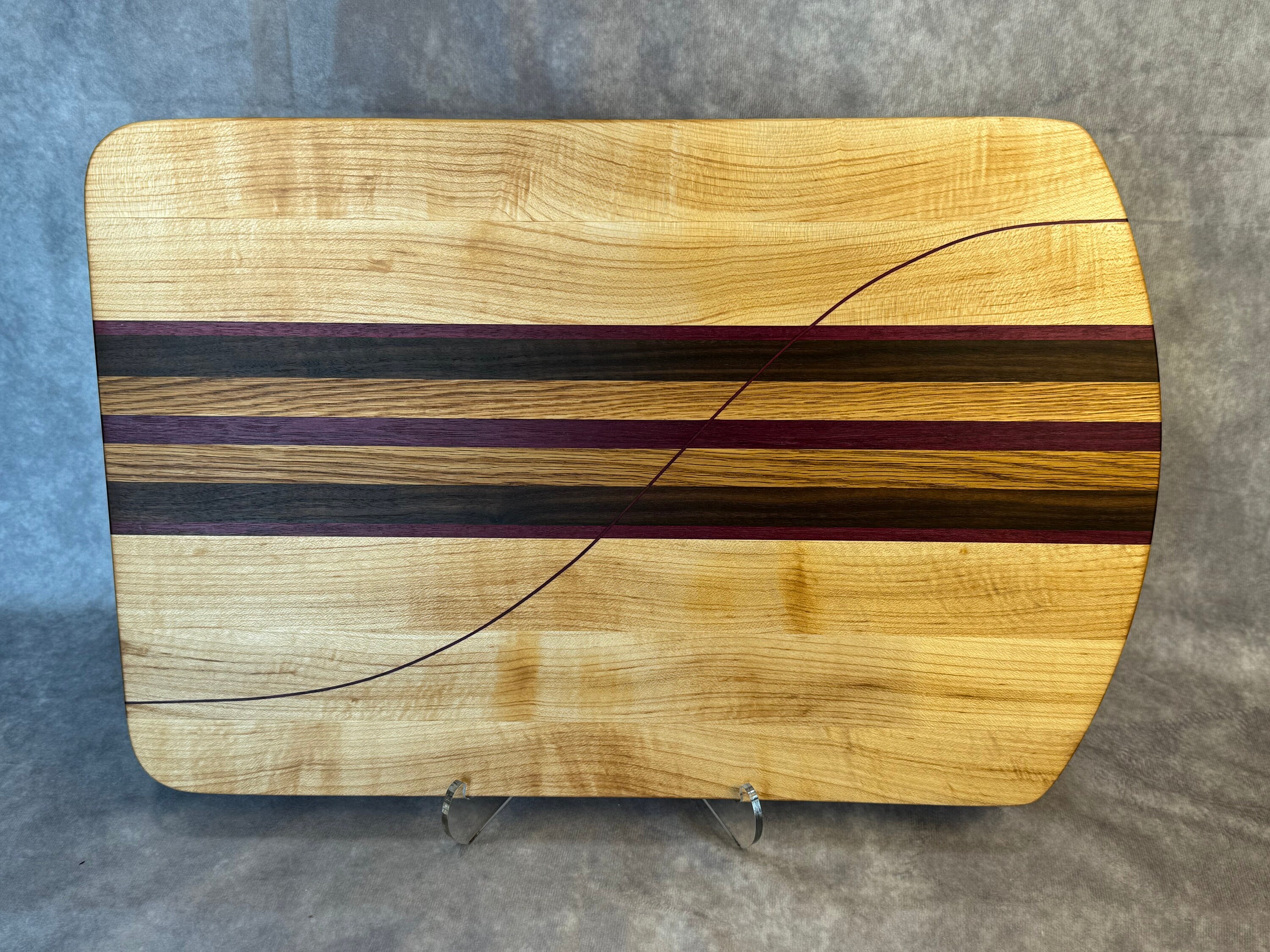 Premium Hard Maple and Exotic Wood Cutting Board - Etsy