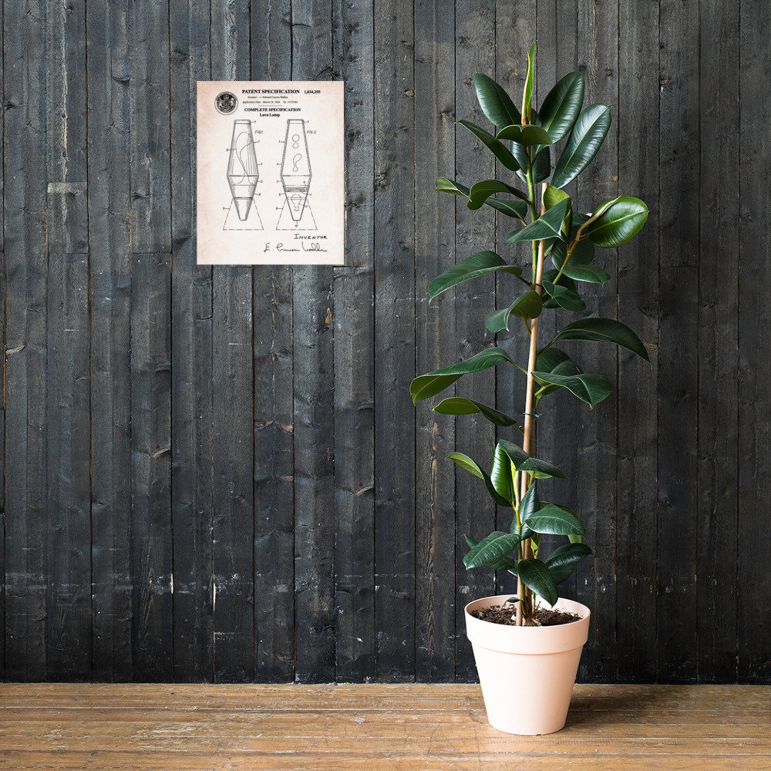 Lava Lamp Patent Poster - Etsy
