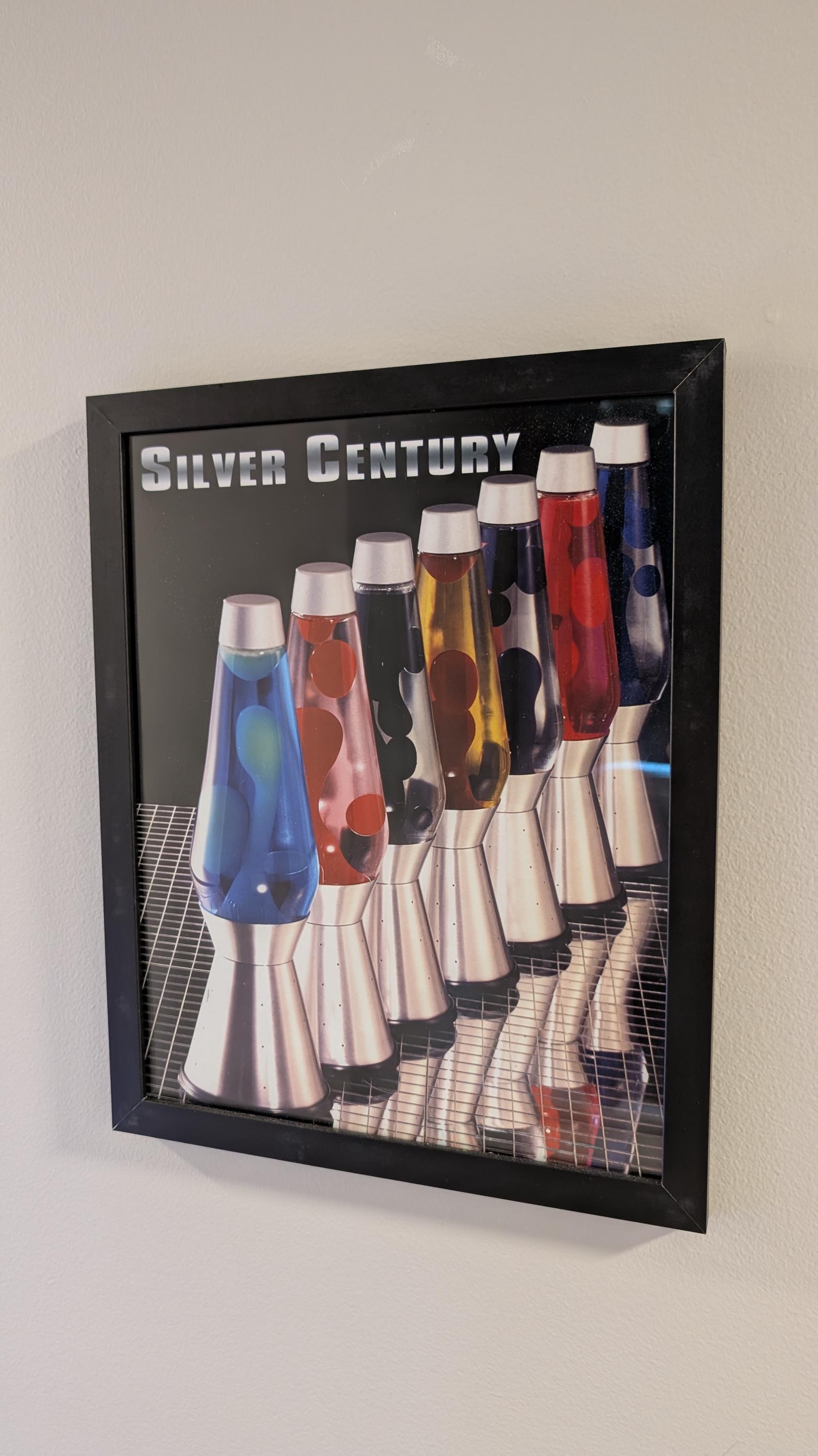 Silver Century Lava Lamp Poster - Etsy