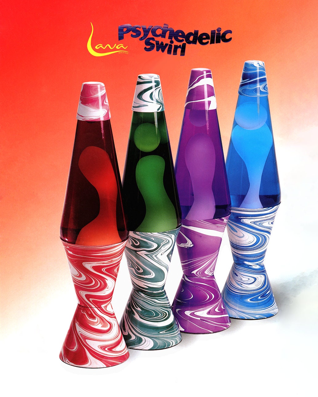 Psychedelic Swirl Lava Lamp Poster - Etsy