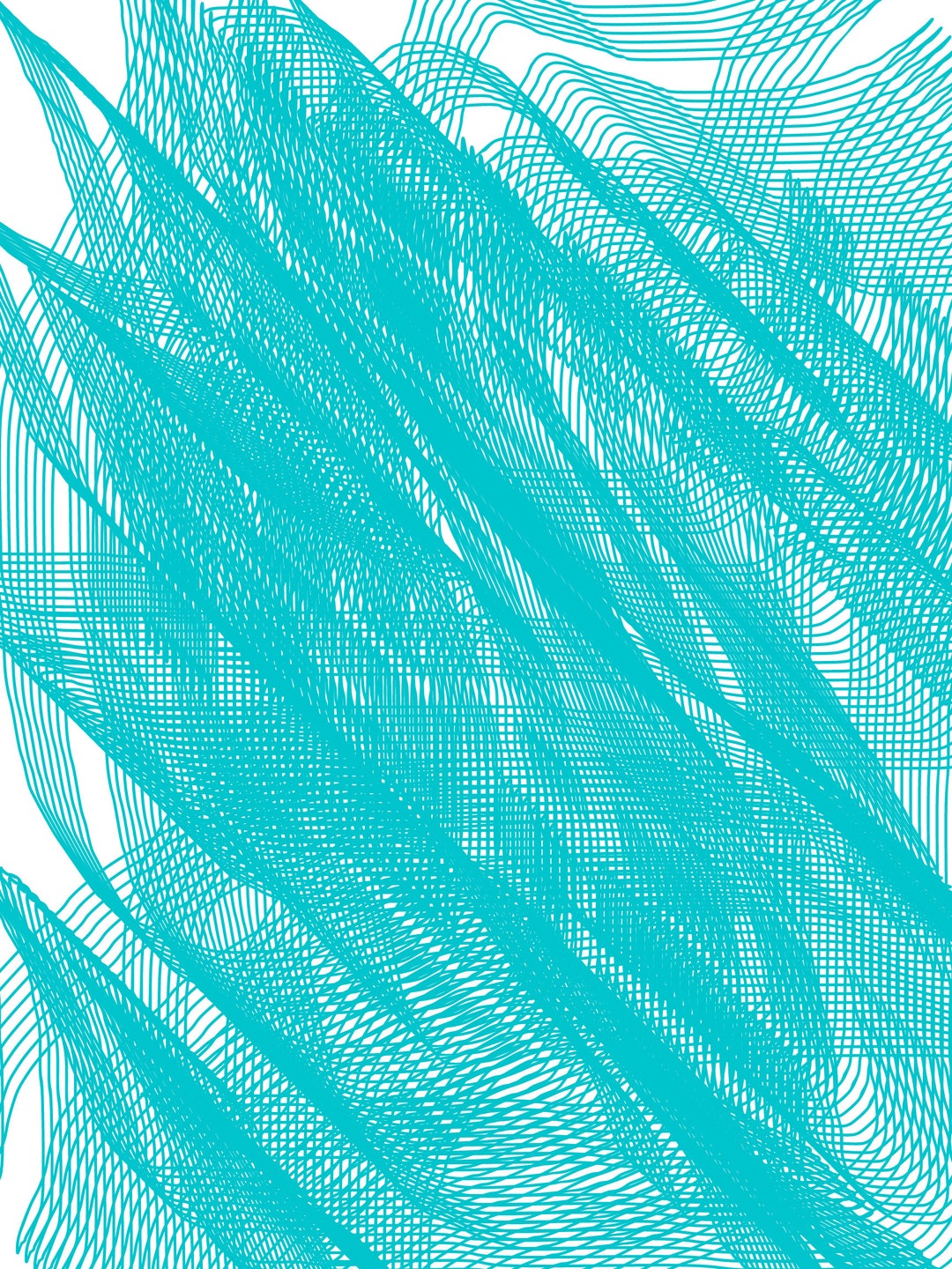 Ocean Wavelengths Digital Art Print - Etsy