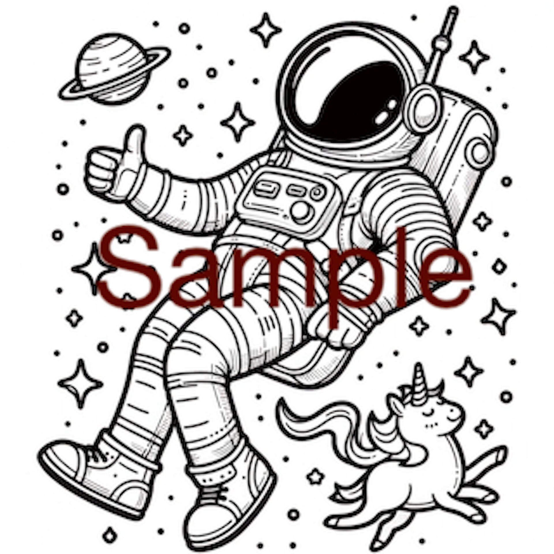 Digital Children's Colouring Collection Including 5 High Resolution ...