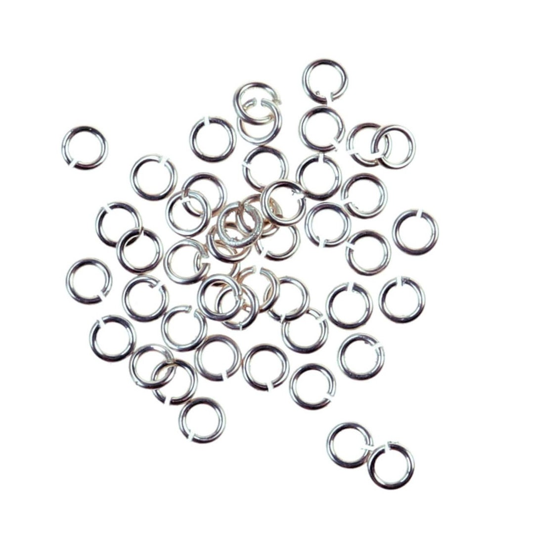 USA Made Argentium 940 Silver Jump Rings – 2.5mm, Top Quality Jewelry ...