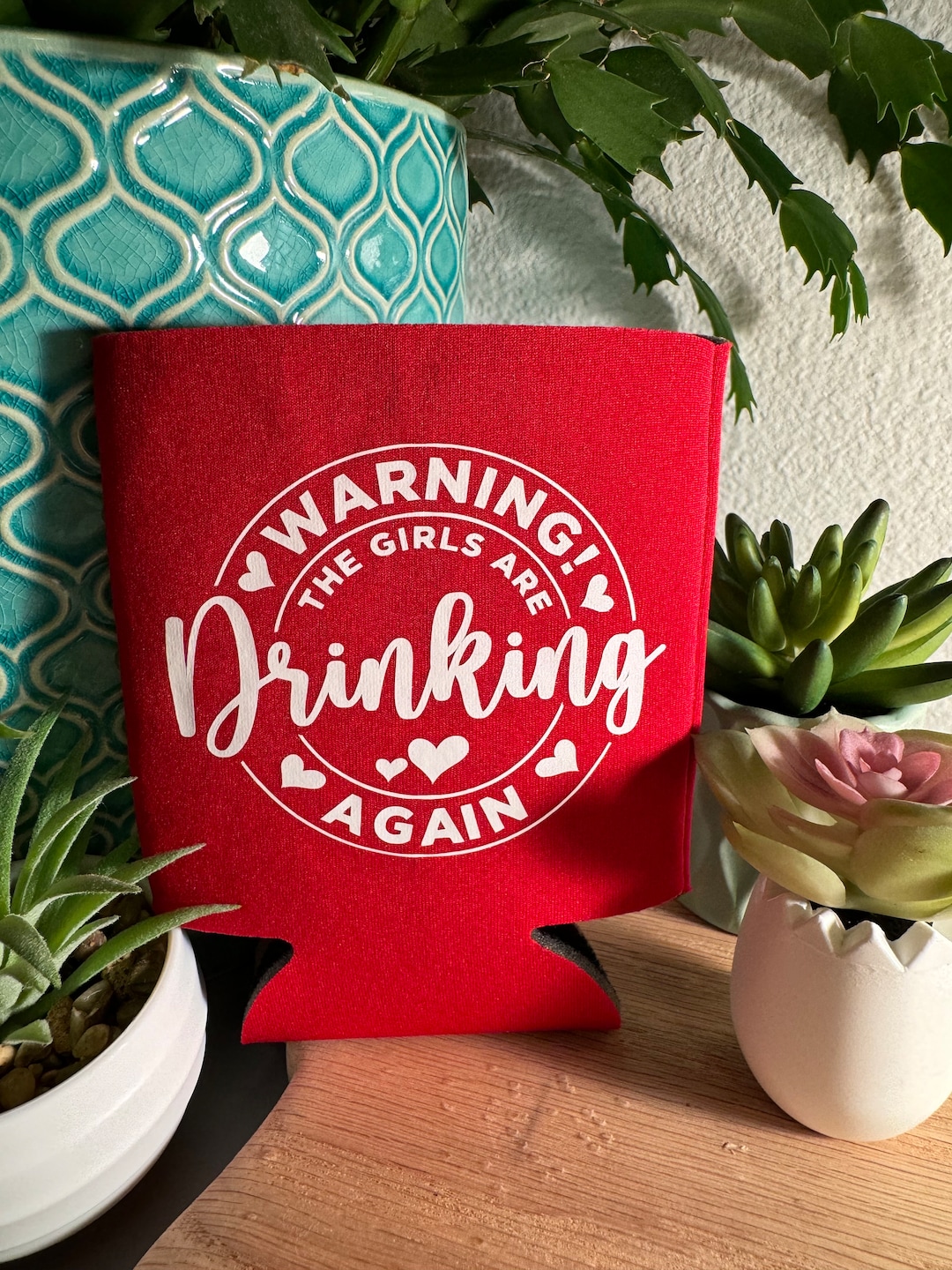 Funny Alcohol Can Cooler - Bold Colors, Party Favors - Etsy