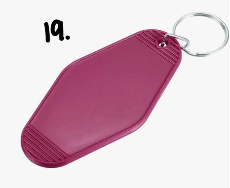 Coffee Retro Motel Keychain - Etsy