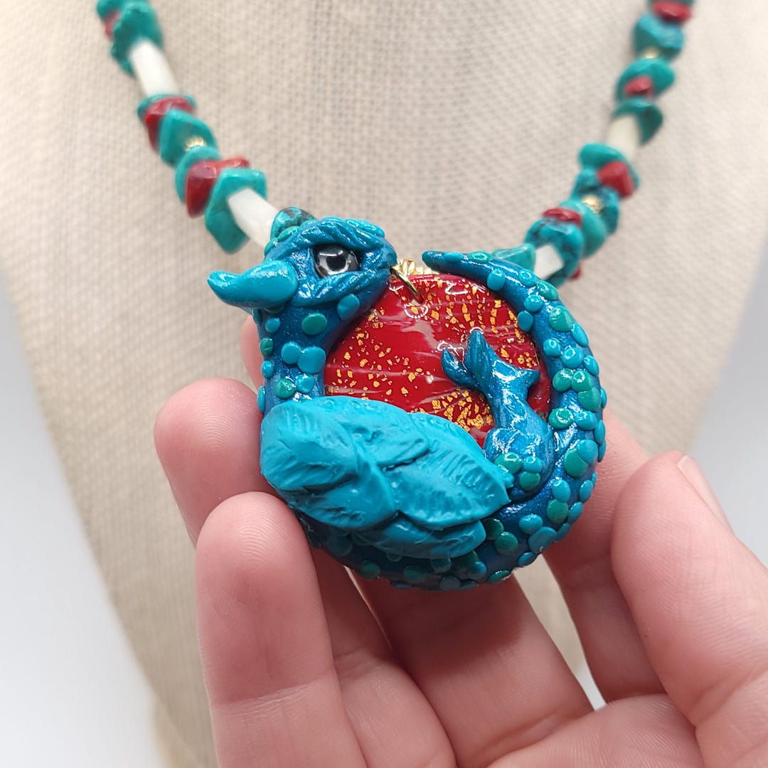 Medieval Dragon Pendant, Dragon Necklace, Fantasy Jewelry, Necklace and ...