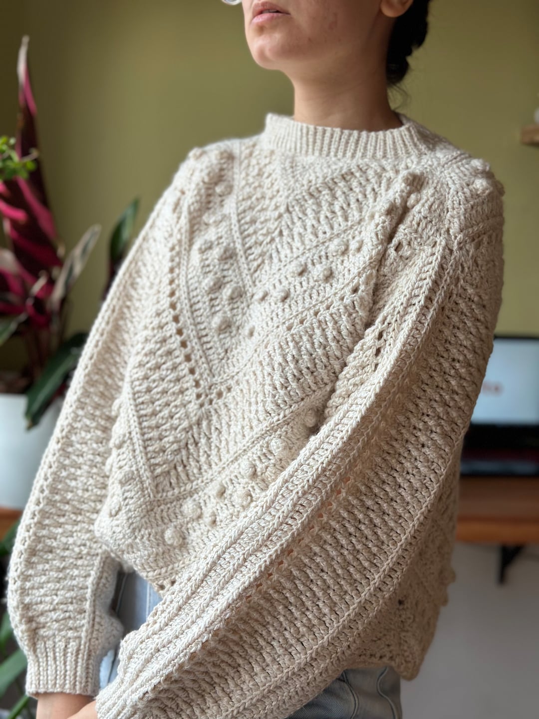 Nieve Sweater | Crochet/ganchillo Pattern With Videos (PDF in Spanish ...