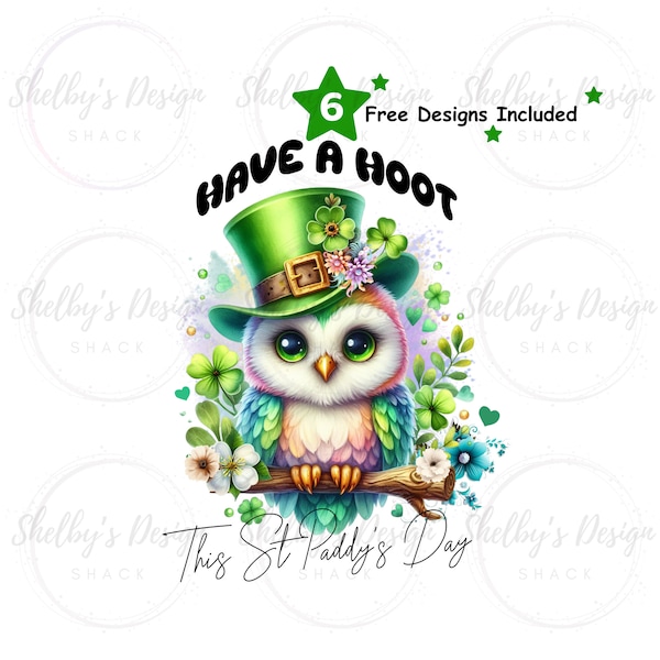 St Patricks Day Owl - Etsy