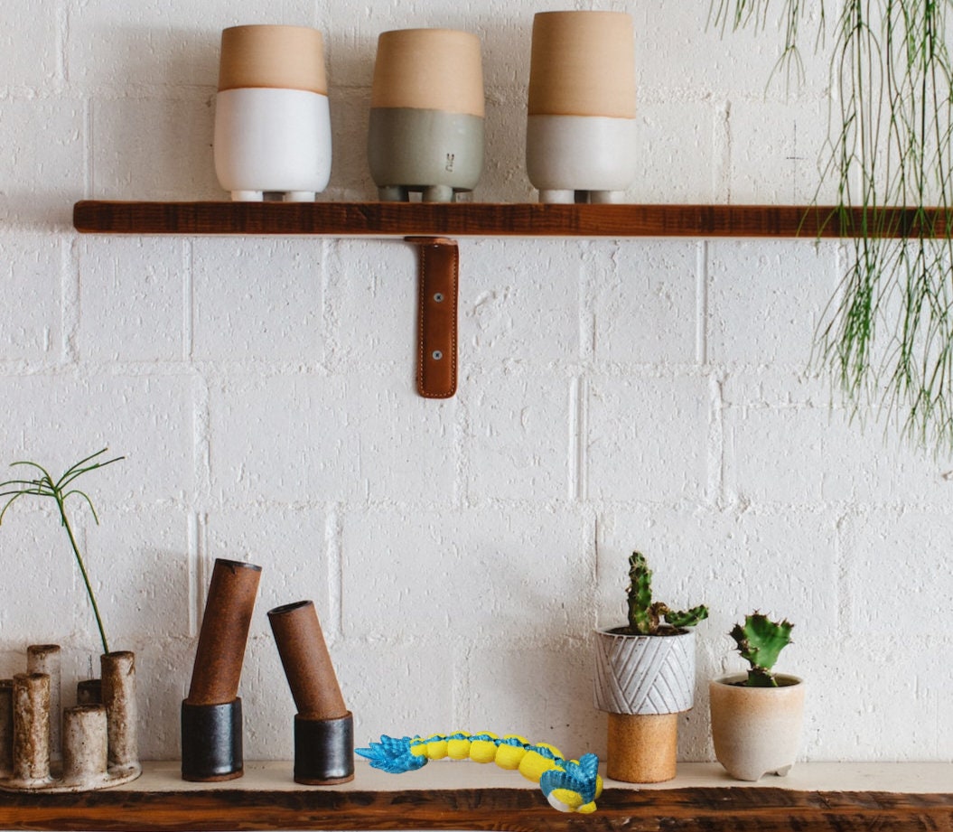 3D Printed Articulate Slinky Dragon - Etsy