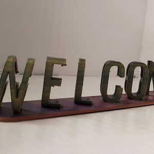 Dual Text Illusion Sign - Etsy