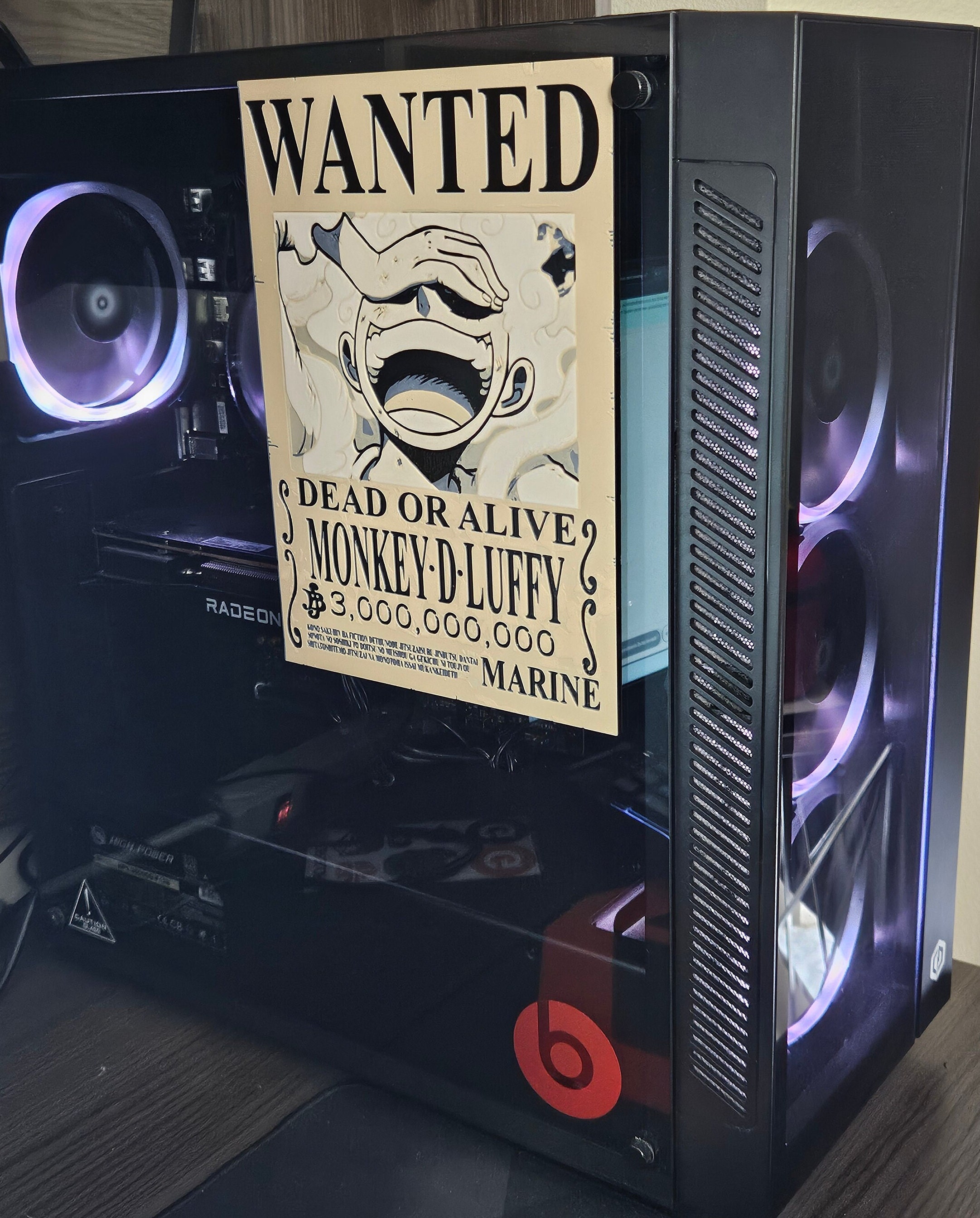 Monkey D. Luffy Wanted Poster - Etsy UK