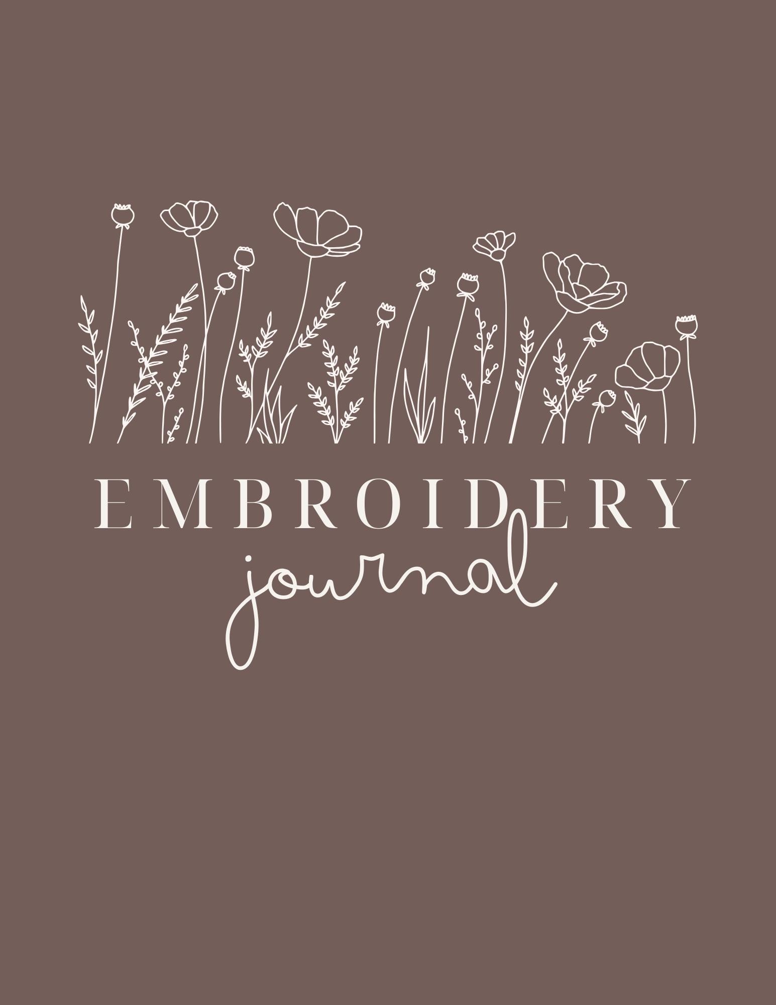 The Ultimate Printable Embroidery Project Planner & Journal - Etsy