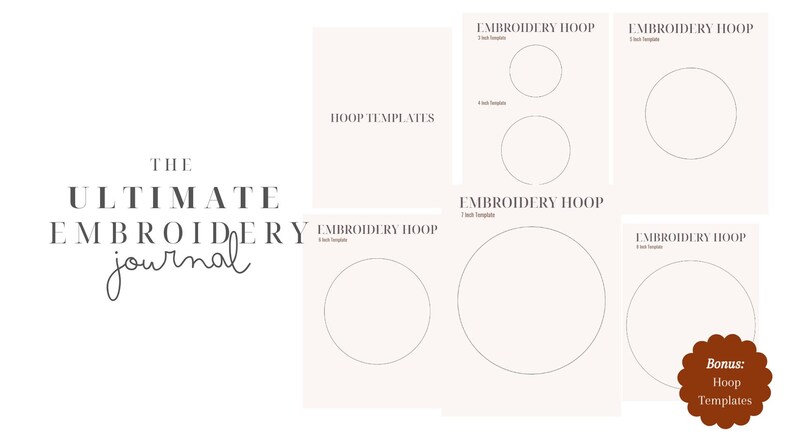 The Ultimate Printable Embroidery Project Planner & Journal - Etsy