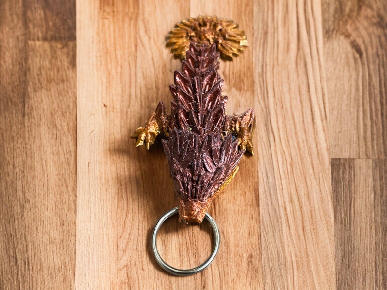 3D Printed Tadling Dragon Key Rings - Etsy Australia