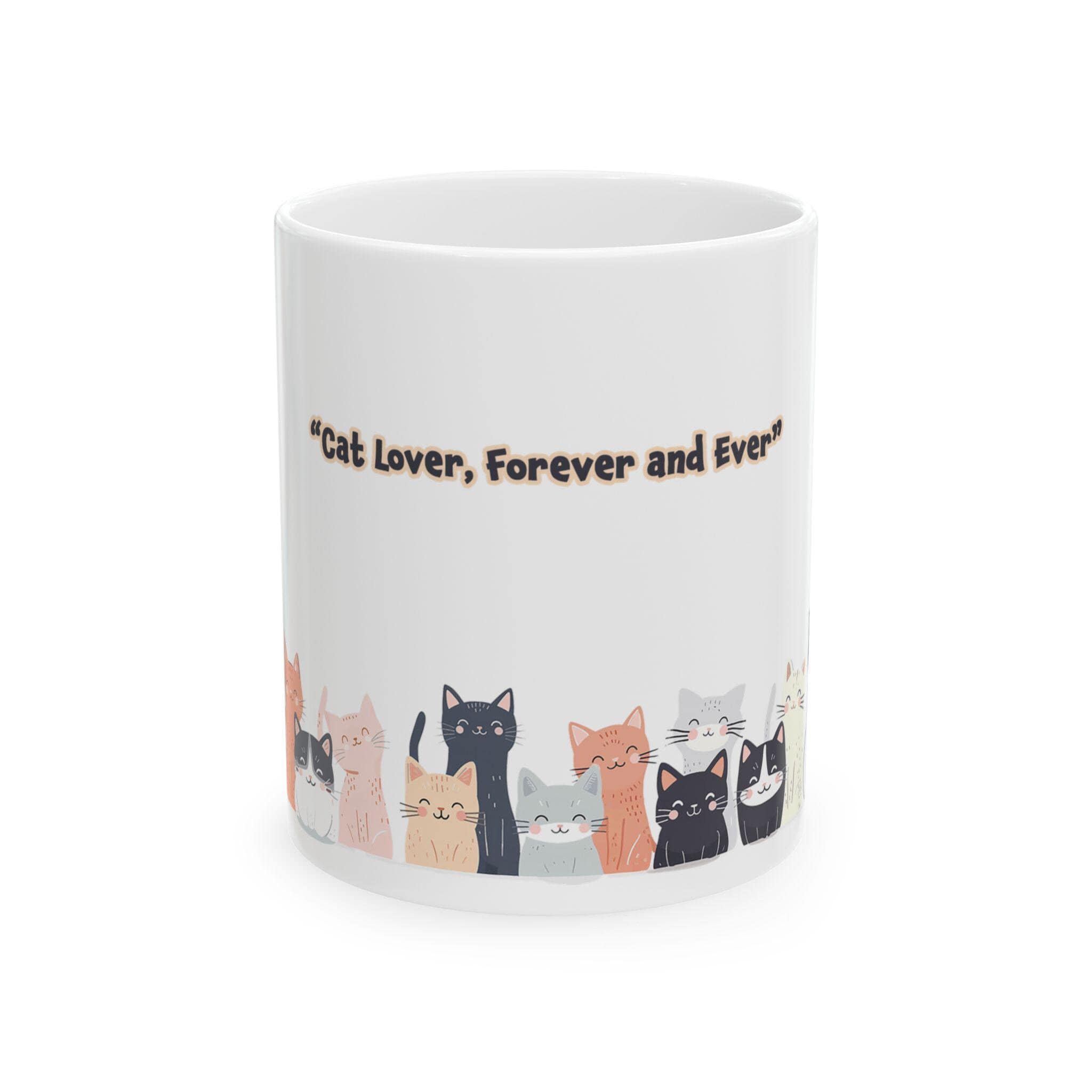 Cute Cat Kawaii Mug | Kawaii Cat Mug | Cat Lover Mug | Cat Coffee Cup ...