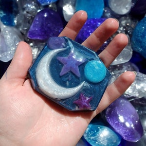 Starry Night Soap, Stars and Moon Soap, Moonlight, Night Sky - Etsy