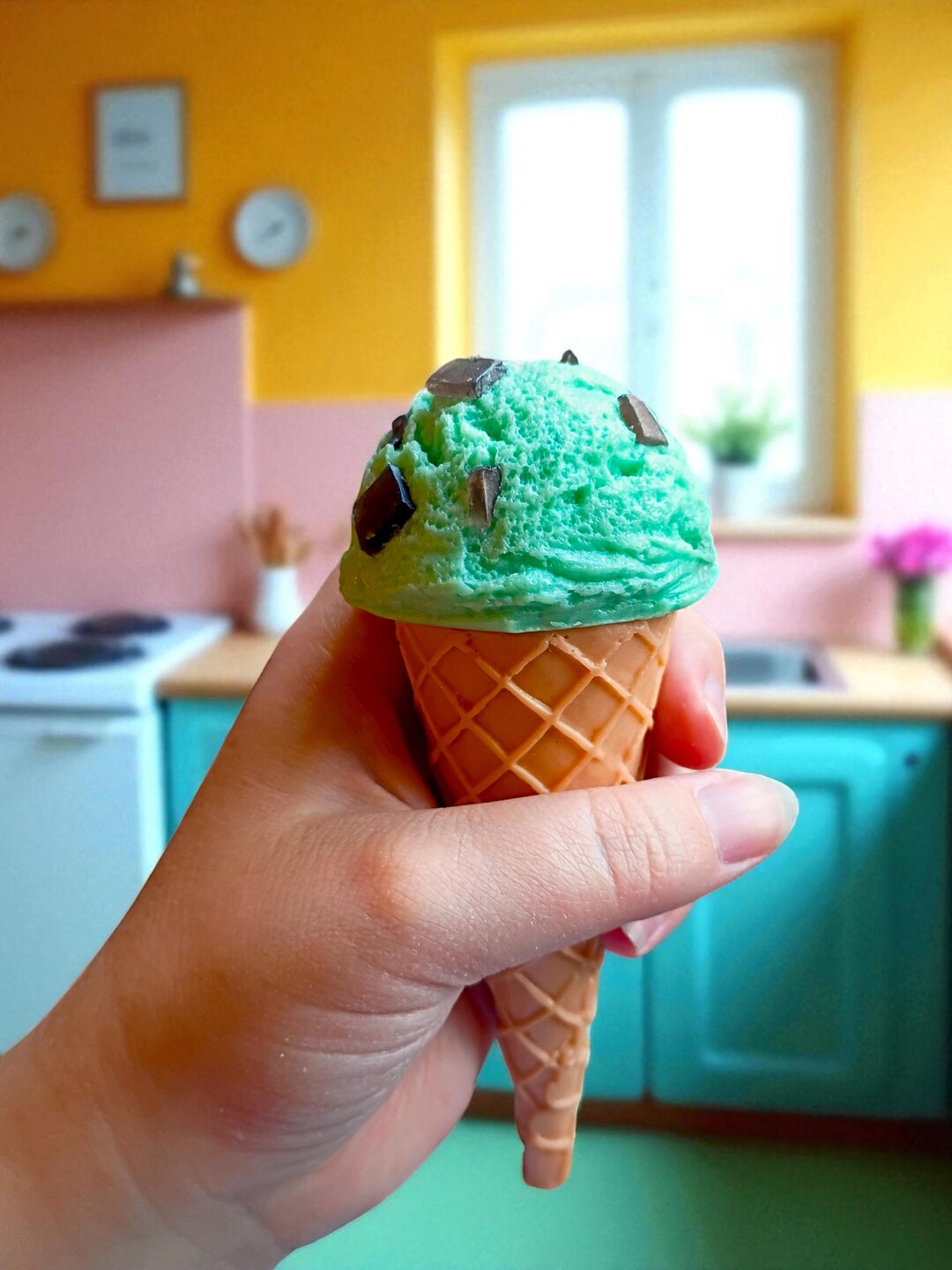 Ice Cream Cone Soap, Pastel Cute Design - Etsy