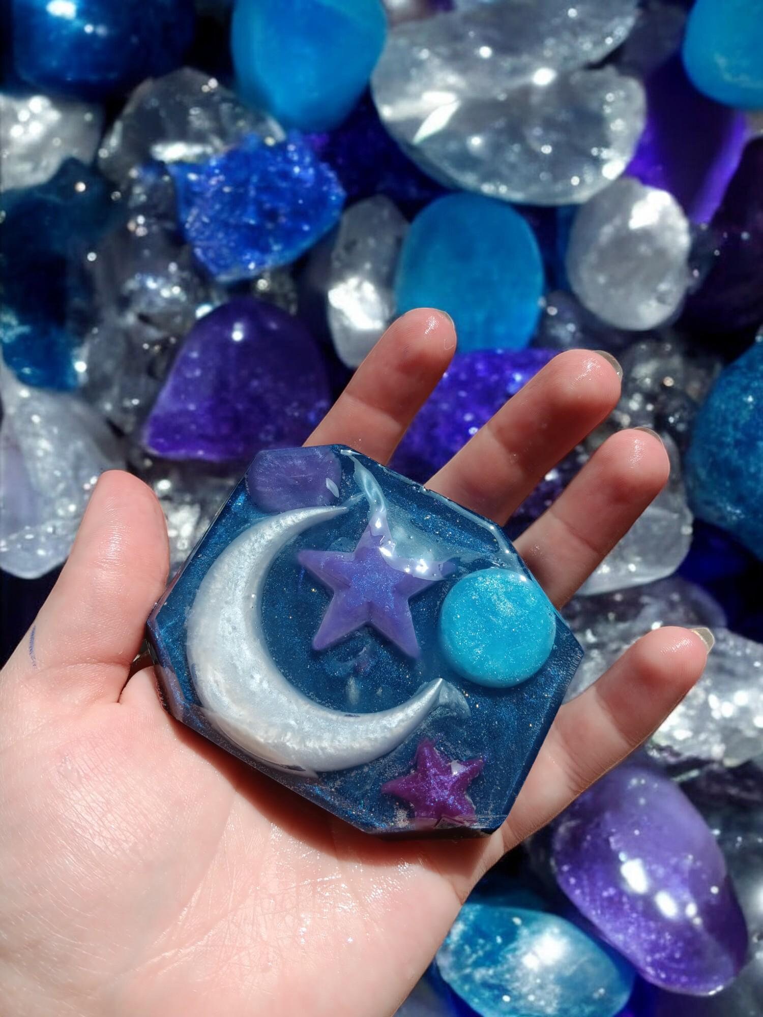 Starry Night Soap, Stars and Moon Soap, Moonlight, Night Sky - Etsy