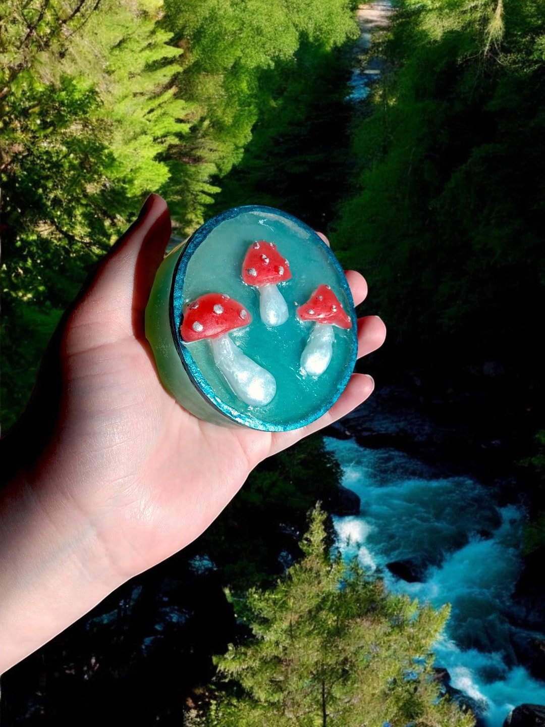 Mushroom Embed Soap, Cottage Core Soap, Forest Soap - Etsy