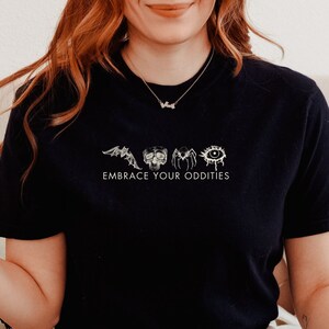 Embrace Your Oddities Spooky Shirt Weirdcore Shirt Comfort Colors Tee ...