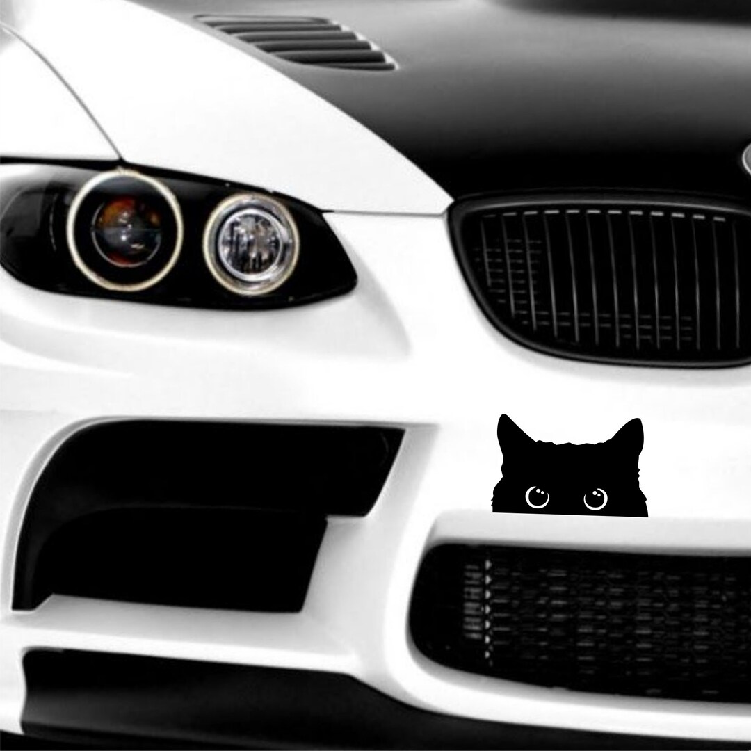 Cat Watching - Car Vinyl Decal Sticker - Etsy