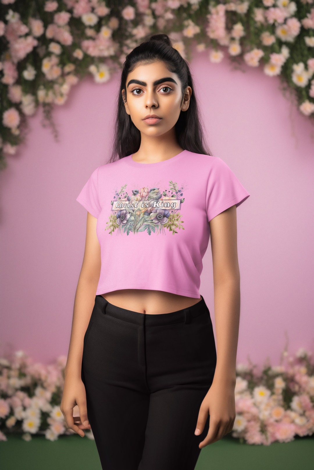 Christ is King, God, Heaven, Jesus, Resurrection, Peace, Women's Tee ...