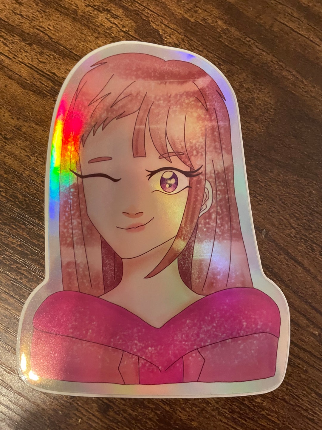 Hirogaru Sky Precure Ageha Holographic 4” Sticker - Etsy
