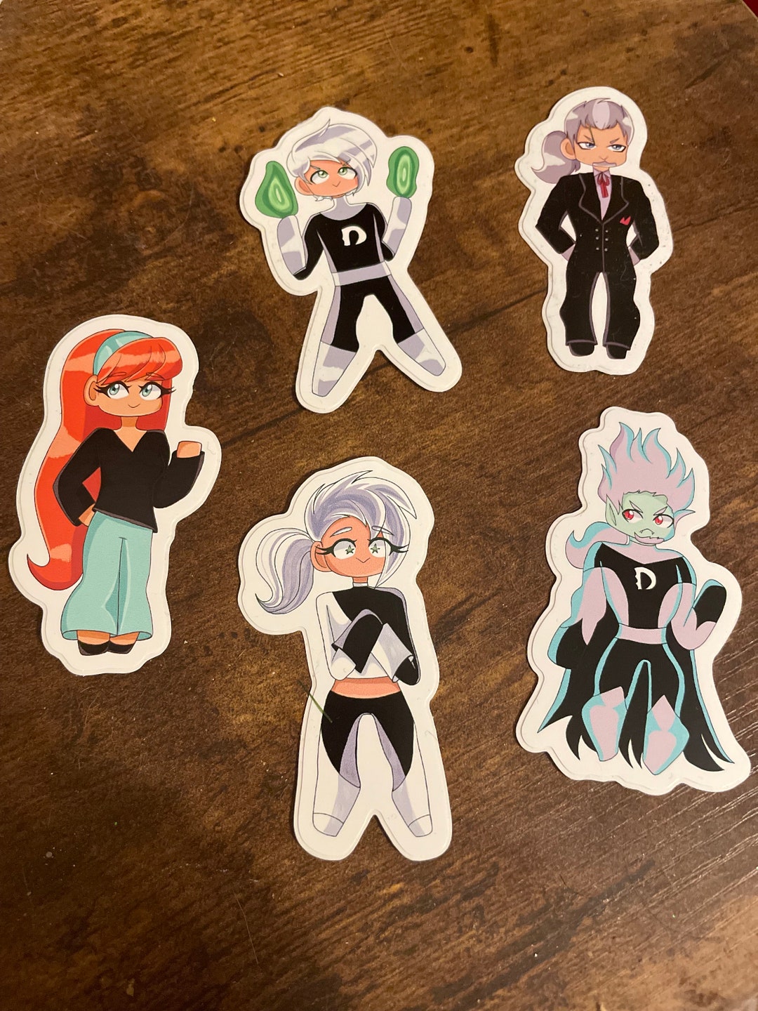 Danny Phantom 3 Inch Stickers - Etsy