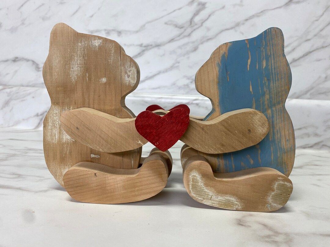 Unity Bear Mix Matched Paint W/ Glued Arms Legs - Etsy