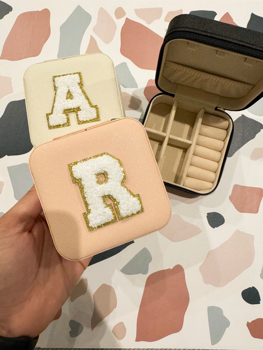 Jewelry Box Personalized, Travel Jewelry Box, Travel Personalized Box ...