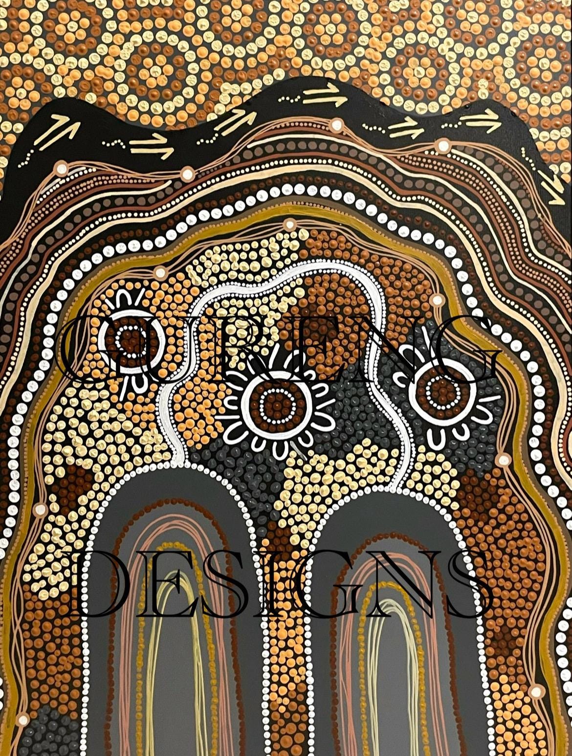 Aboriginal Designed Poster Prints - Etsy