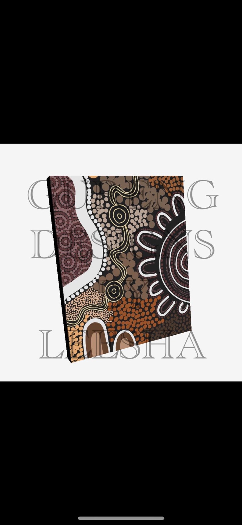 Aboriginal Designed Poster Prints - Etsy