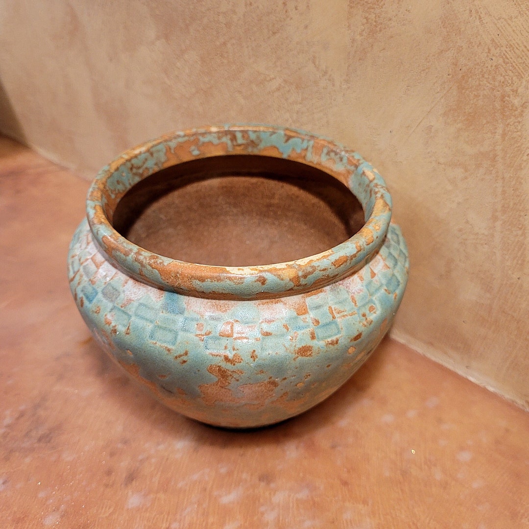 Antique Burley Winter Jardiniere Pottery, Stamped Pottery by Burley ...