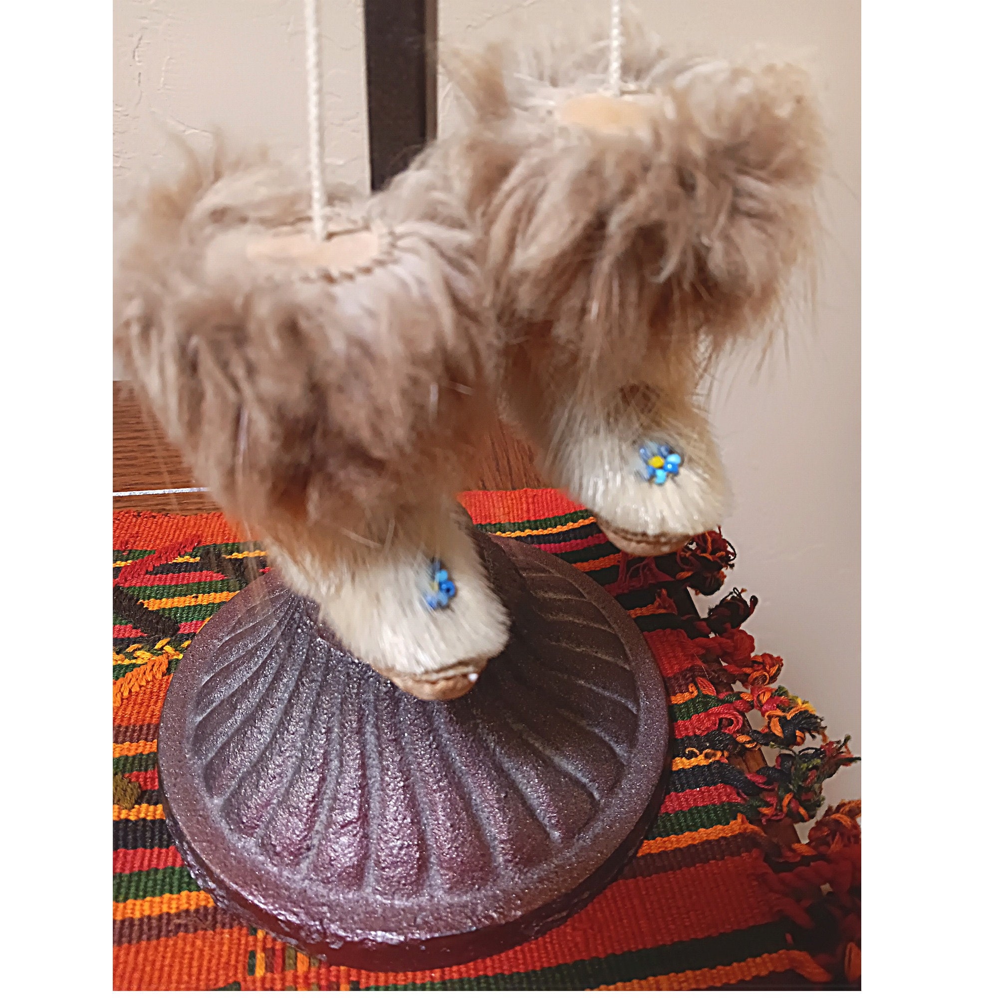 Alaskan Moccasins, Made by Native Alaskans, Materials for Boots Are ...