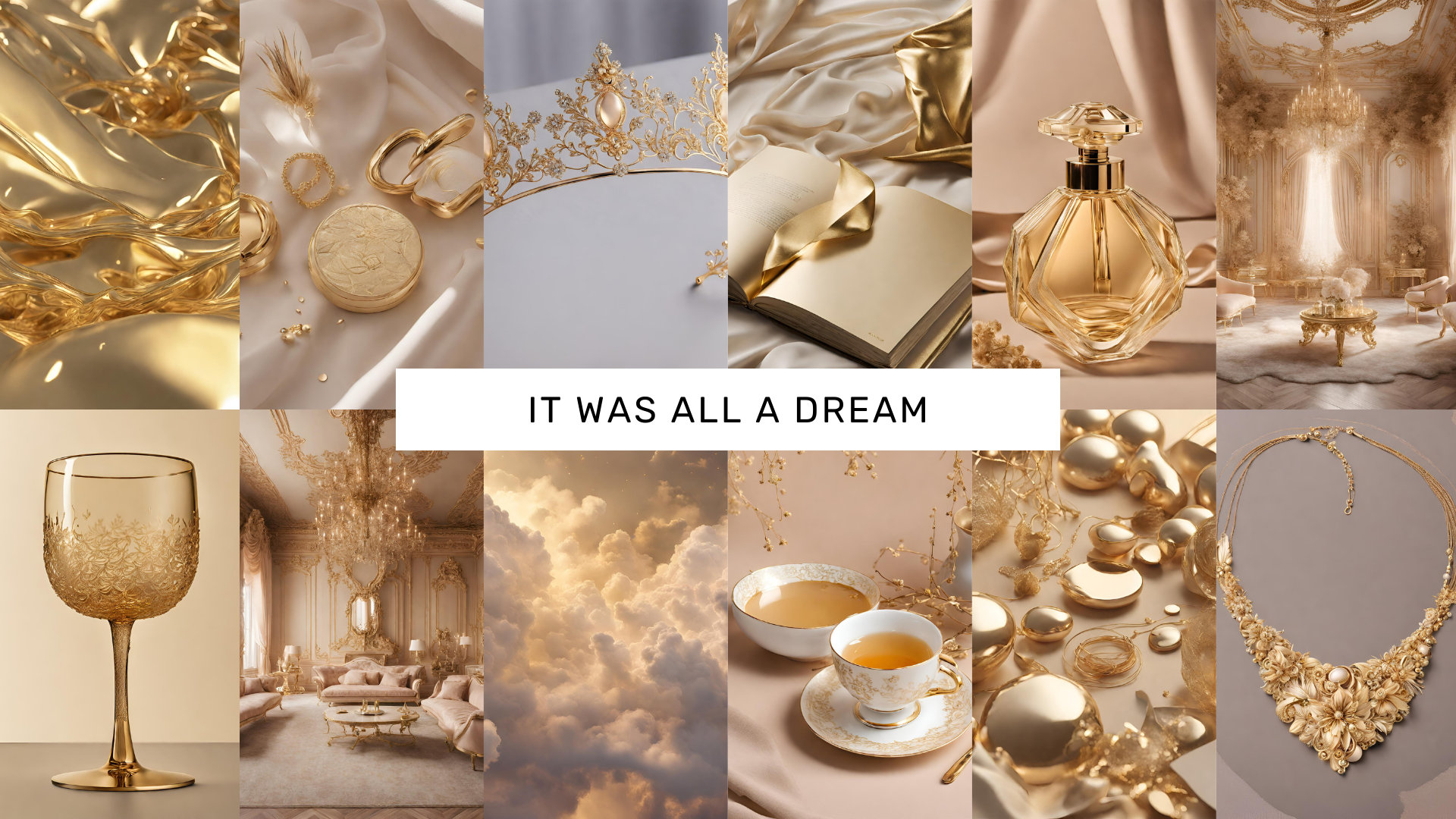 Soft Gold Aesthetic Desktop Wallpaper - Etsy