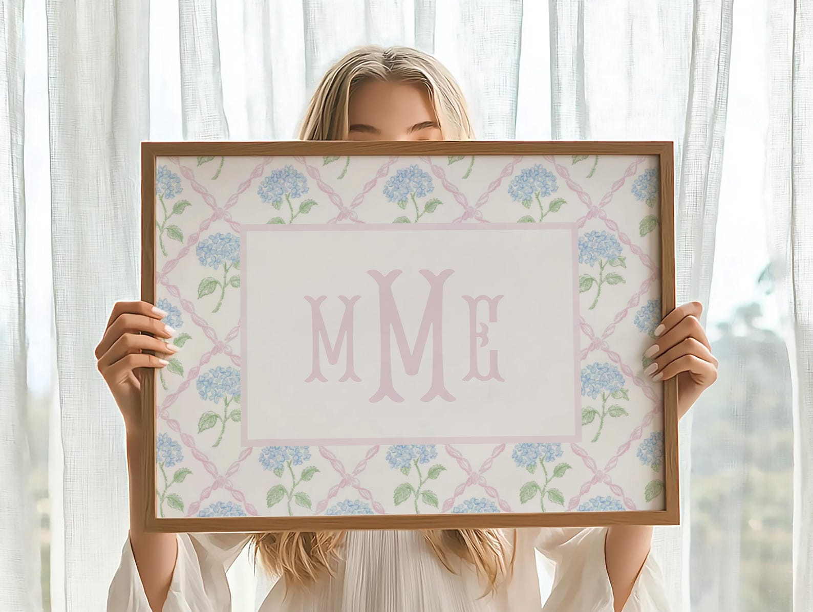 Custom Kids Name Print Baby Girl Nursery Name Wall Art Decorative ...
