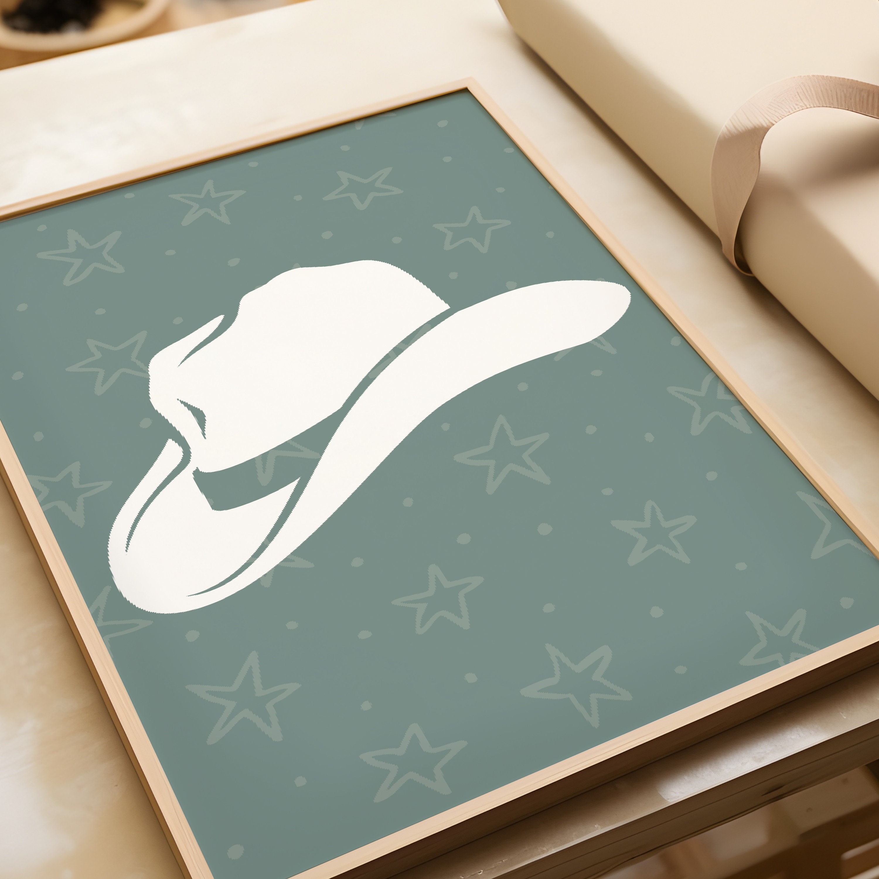 Customized Cowboy Framed Nursery Prints Set of 6 Baby Boy Western ...